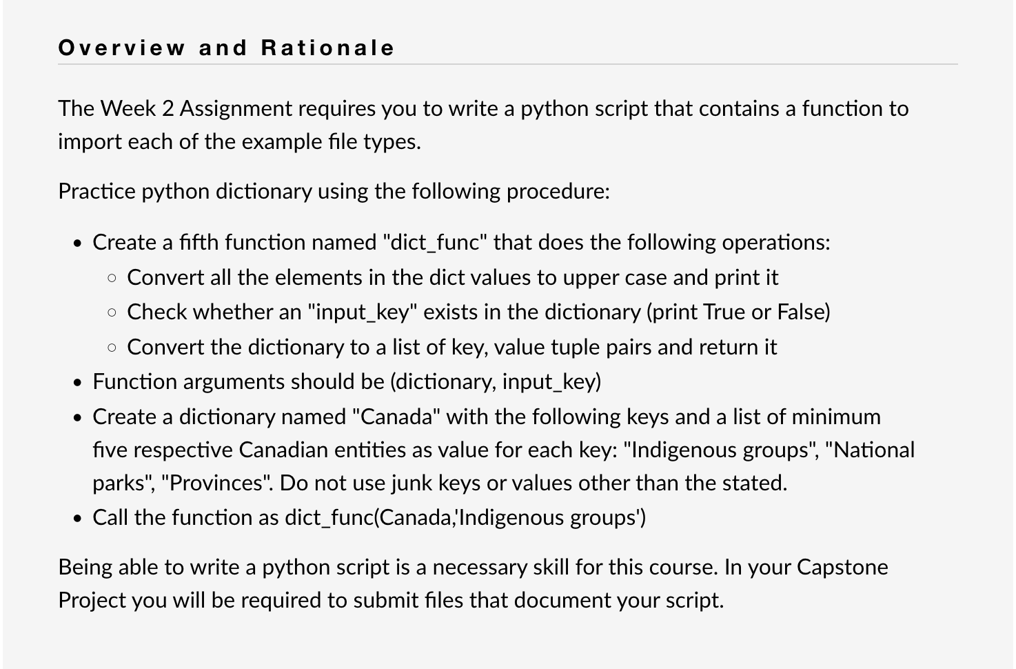Solved InstructionsThe Python script should follow the | Chegg.com