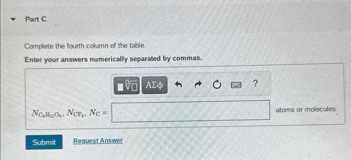 Solved Complete the table: Complete the second column of | Chegg.com