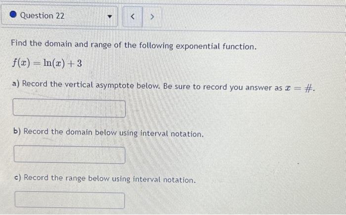 Solved Find the domain and range of the following | Chegg.com