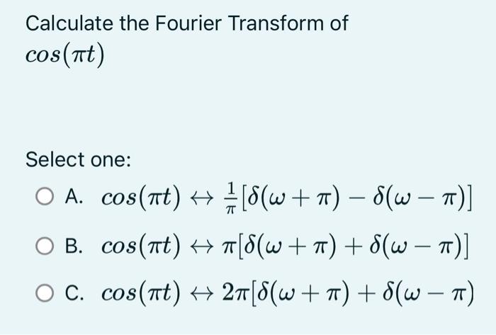 Solved Calculate the following integral ∫−∞∞(4e−2t)δ(t+2)dt | Chegg.com