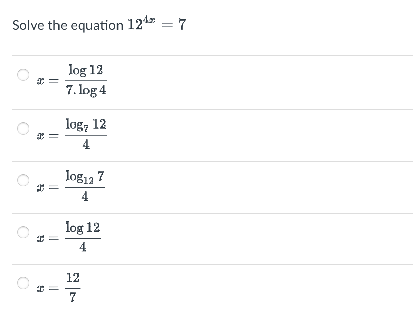 Solved Solve the equation | Chegg.com