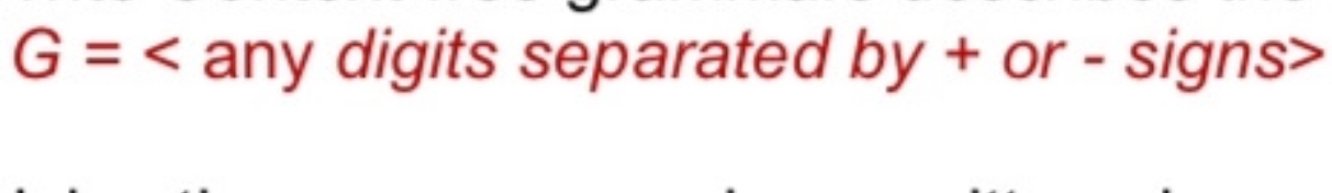 Solved Write Context-free grammars describes the syntax lf | Chegg.com