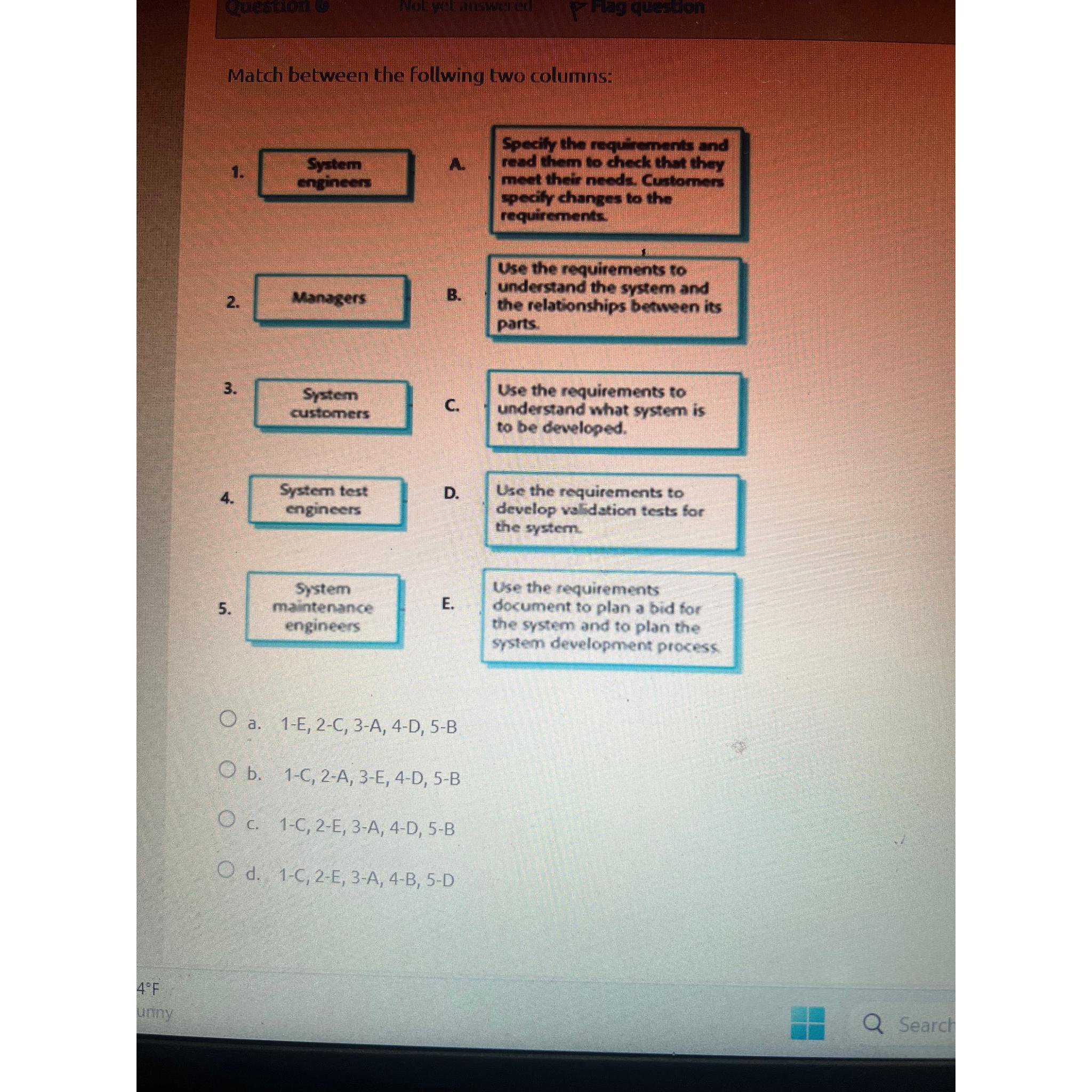 Solved Match between the follwing two columns:1.2.3. ﻿C. | Chegg.com