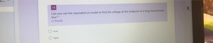 Solved Can you use the equivalent pi model to find the | Chegg.com