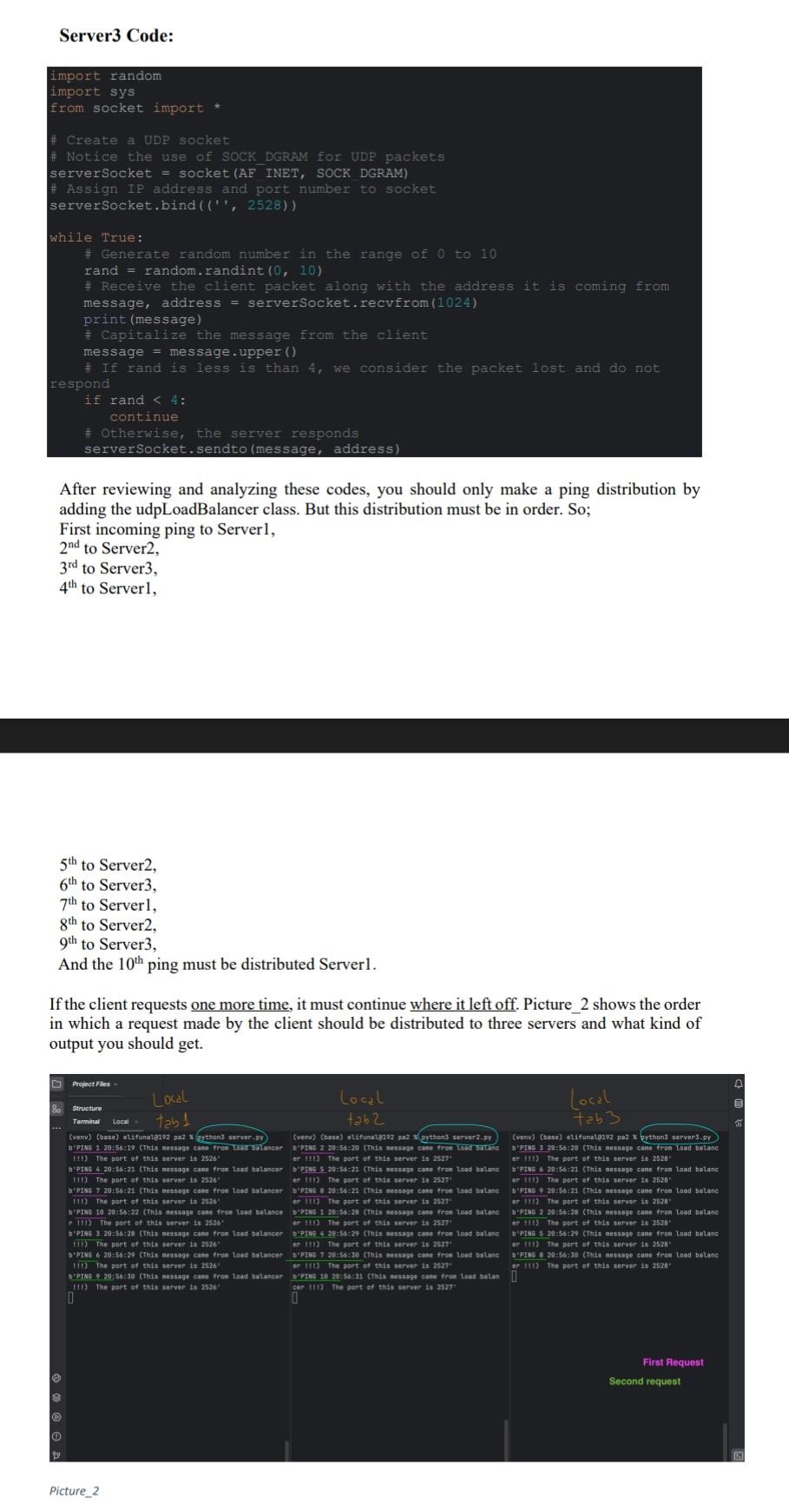 Solved In This Assignment You Will Learn How A Udp Load