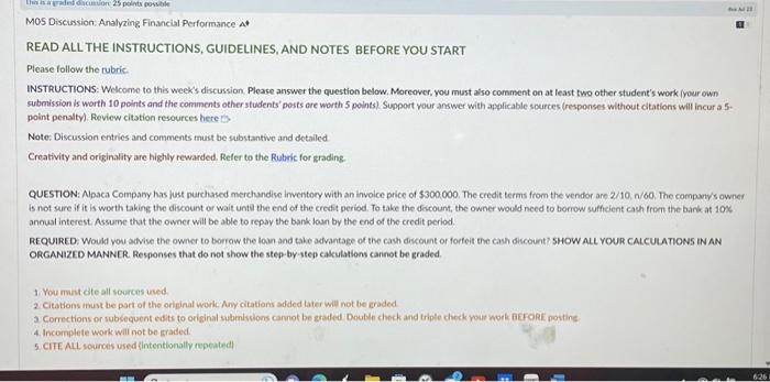 Solved READ ALL THE INSTRUCTIONS, GUIDELINES, AND NOTES | Chegg.com