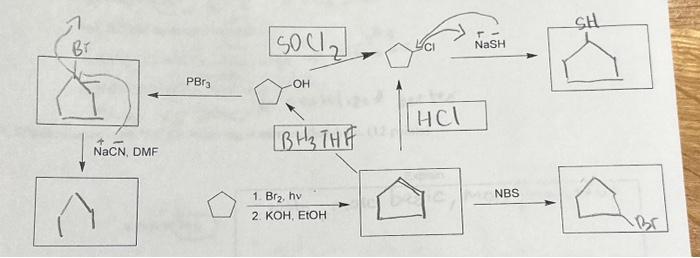 Solved fill in the missing reagents or structure | Chegg.com