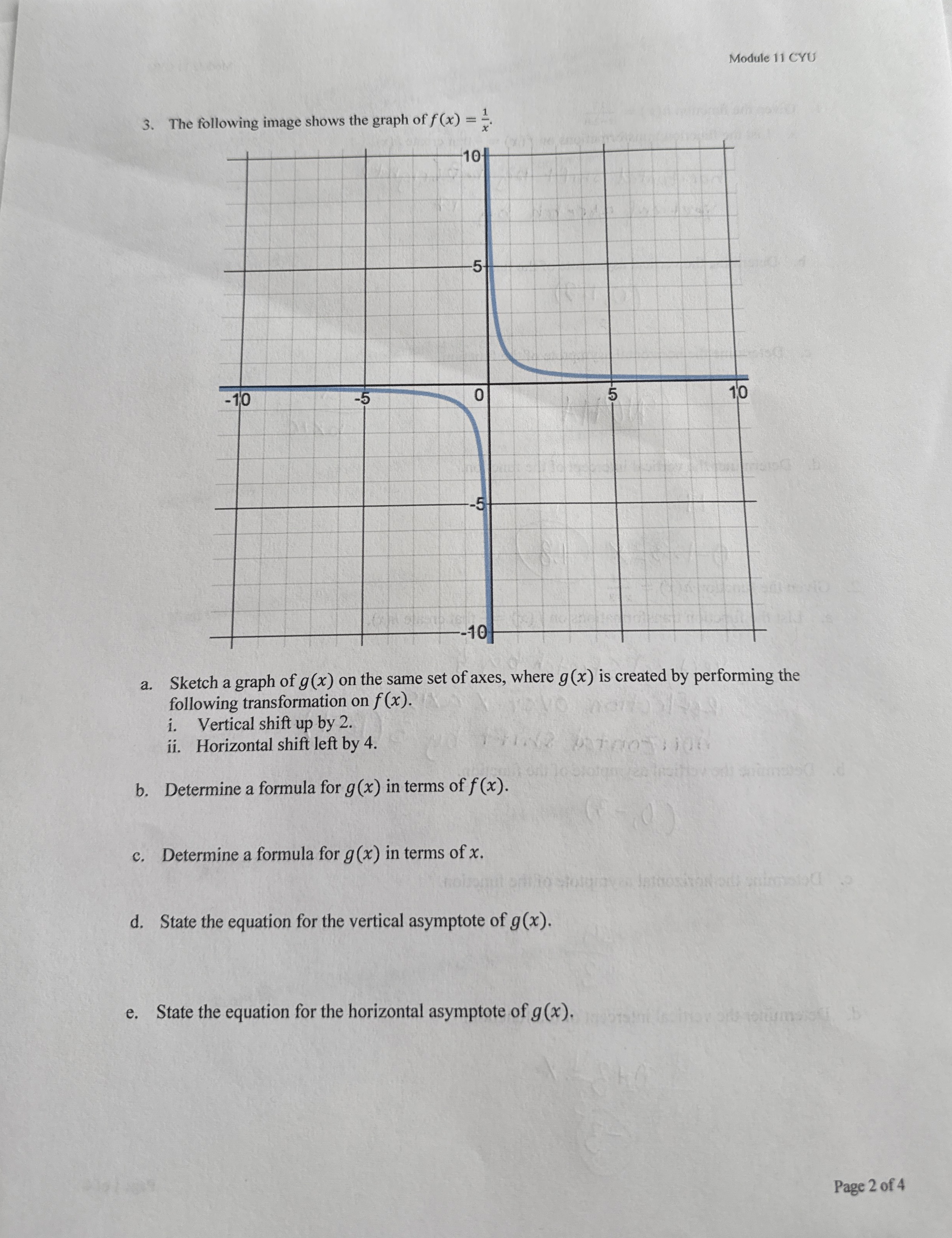 Solved Module 11 ﻿CYU3. ﻿The following image shows the graph | Chegg.com