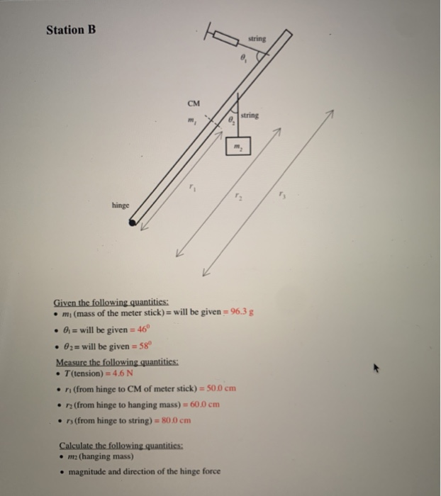 Solved Static Equilibrium Lab In this lab you will examine a | Chegg.com Solved Static Equilibrium Lab In this lab you will examine a | Chegg.com