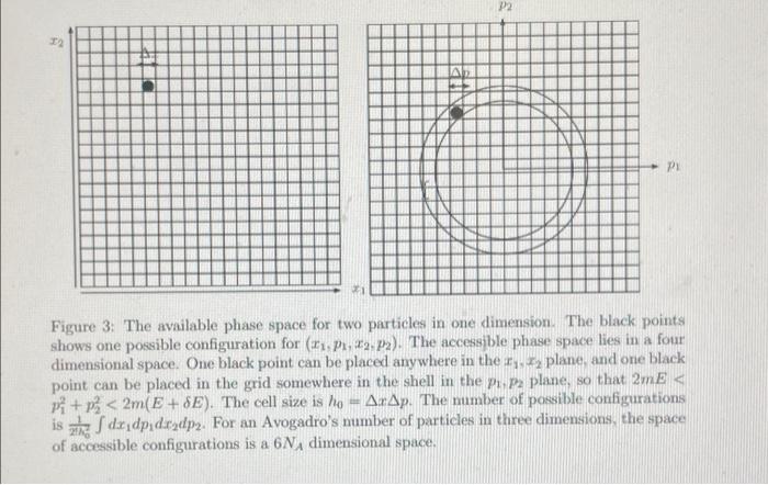 Solved Problem 4. Volume of Phase Space: Part II The purpose | Chegg.com