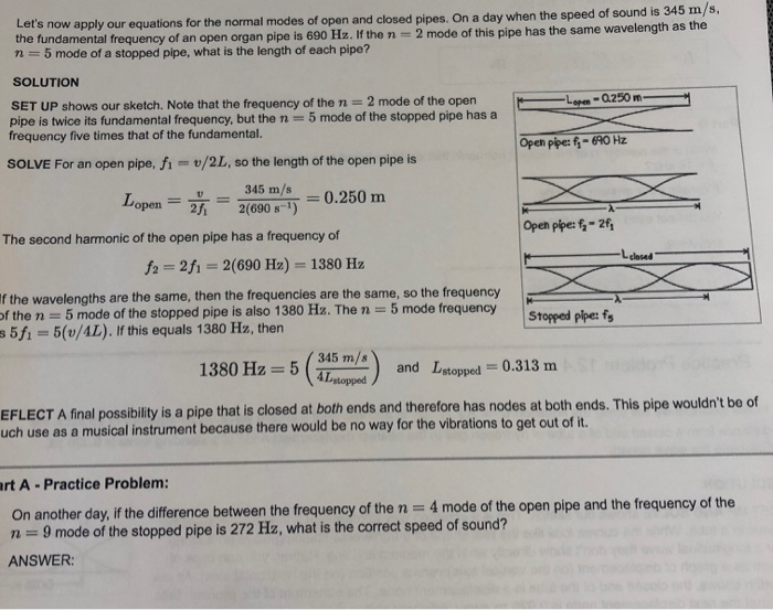 Solved Let's now apply our equations for the normal modes of | Chegg.com