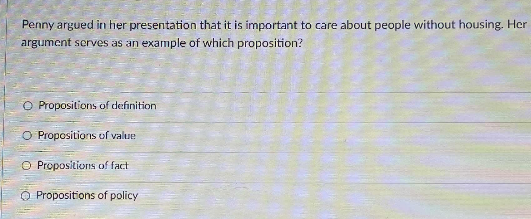 Solved Penny argued in her presentation that it is important | Chegg.com