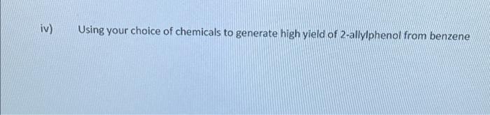 Solved ii) Heptanedial from cycloheptane 3-methyl 1-butanol | Chegg.com