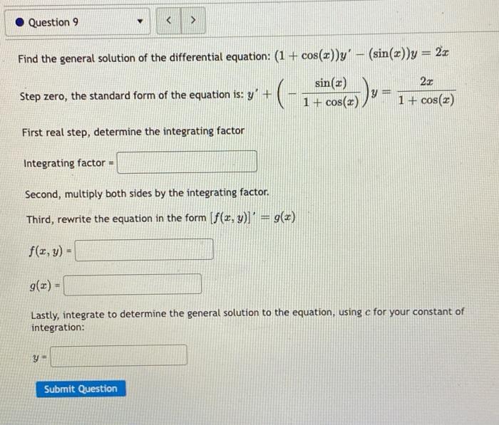 Solved Find the general solution of the differential | Chegg.com