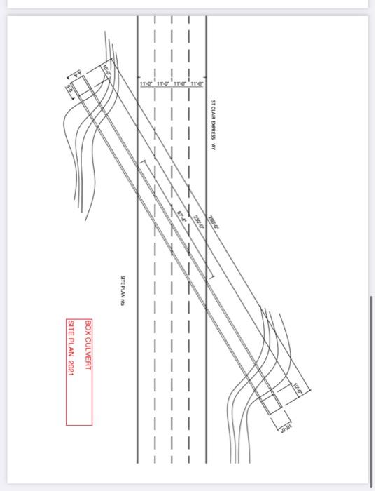 Excavation: - Determine the width of the excavated | Chegg.com