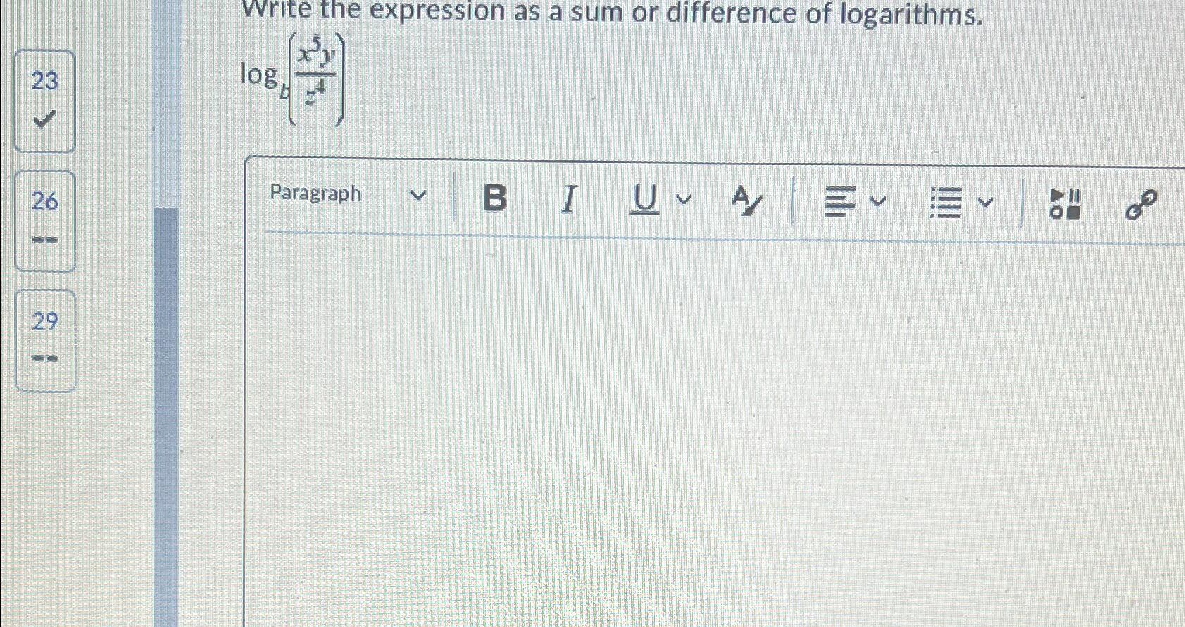Solved Write the expression as a sum or difference of | Chegg.com