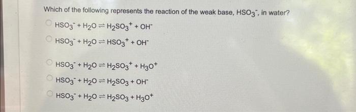 Which of the following represents the reaction of the | Chegg.com