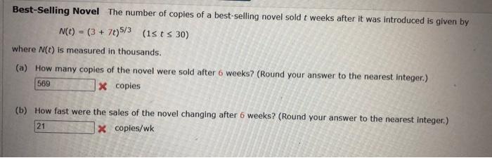 Solved Best-Selling Novel The number of copies of a | Chegg.com