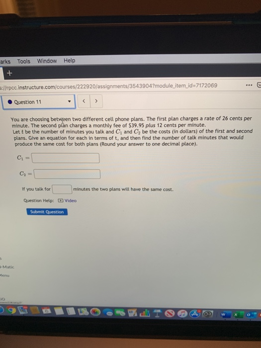Solved arks Tools Window Help + ce | Chegg.com