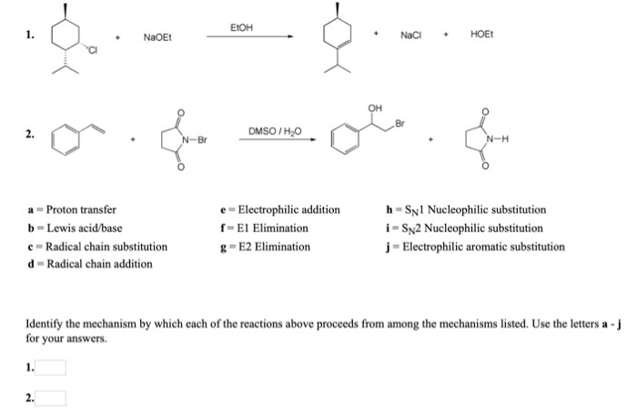 Solved EIOH NaOEt + NaCl + HOE 0,-- ...- .o mame. Olot a = | Chegg.com