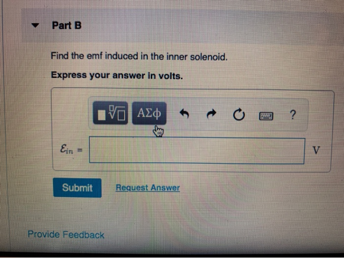 Solved One solenoid is centered inside another. The outer | Chegg.com
