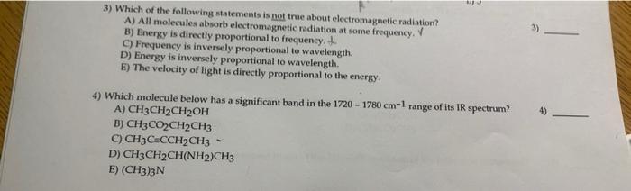 Solved 3) Which of the following statements is not true | Chegg.com