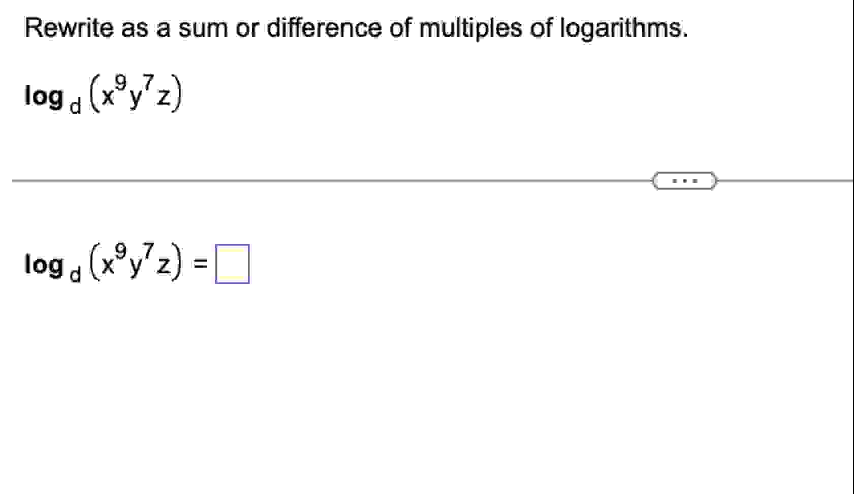Solved CH 2. ﻿Skills Review #4.) ﻿Rewrite as a sum or | Chegg.com