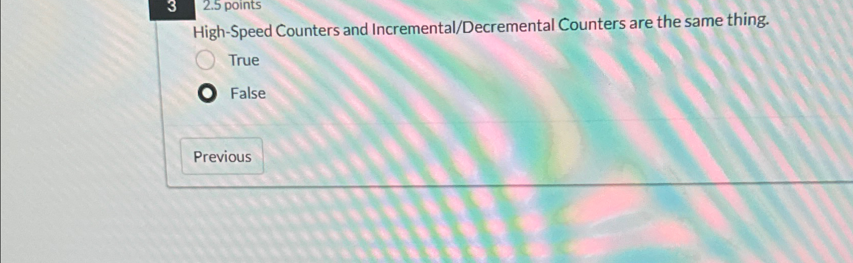 Solved 32.5 ﻿pointsHigh-Speed Counters and | Chegg.com