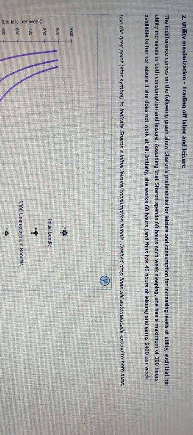 Solved 2. Utility maximization - Trading off labor and | Chegg.com