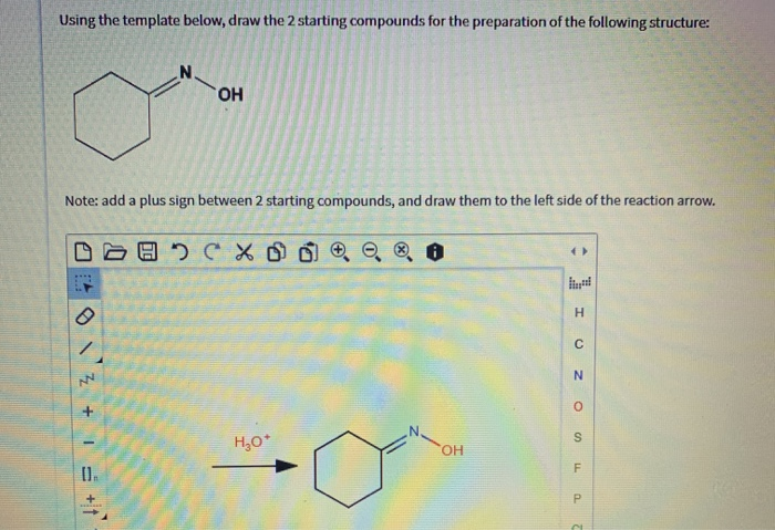 Solved draw the starting material, intermediate, and | Chegg.com