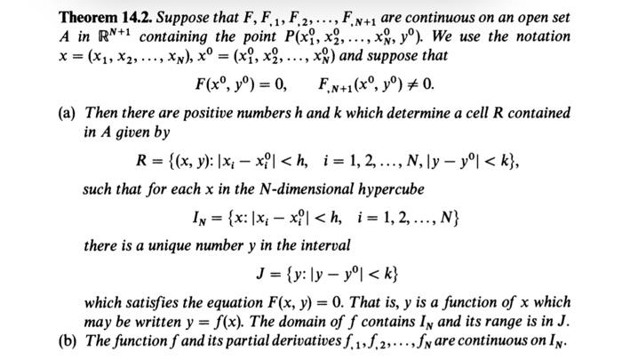Theorem 14.2. Suppose that F,F,1,F,2,…,F,N+1 are | Chegg.com