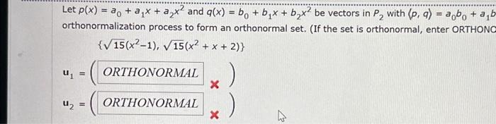 Linear algebraQuestion: Determine whether the | Chegg.com