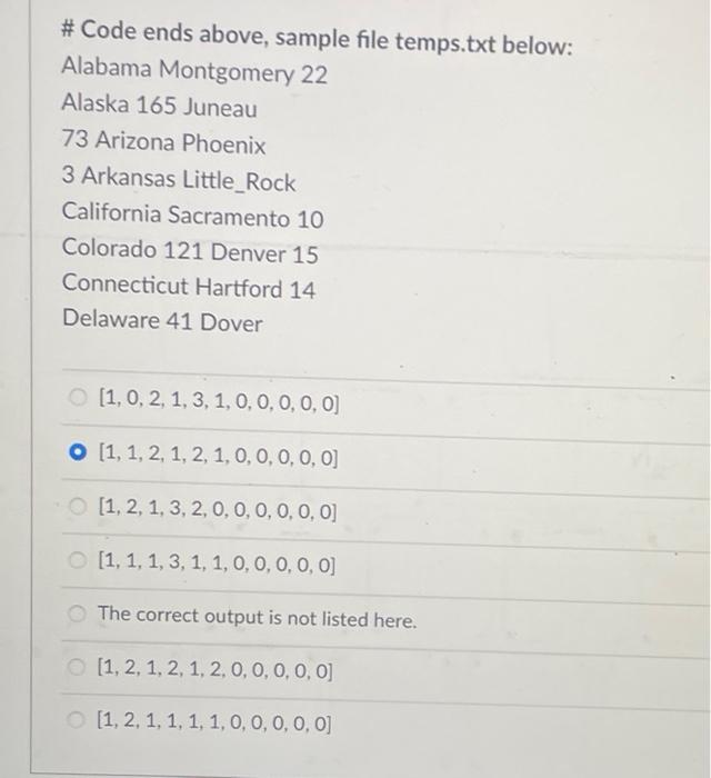 Solved Arrays: Assuming the variable named input is a | Chegg.com