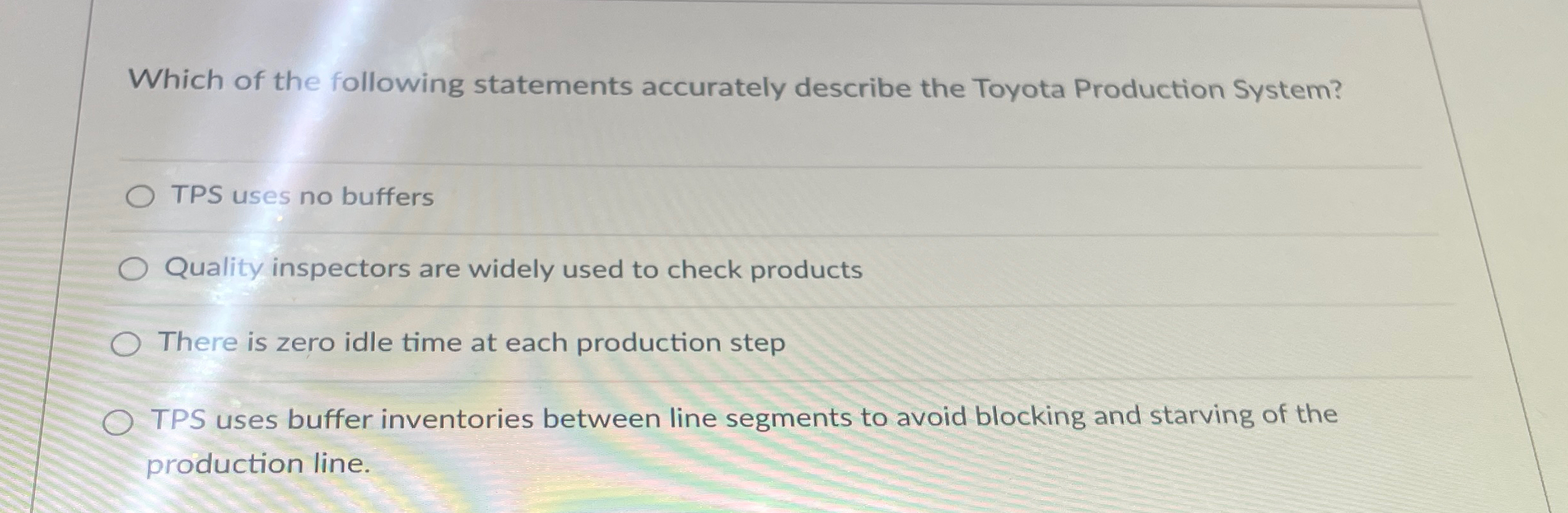 Solved Which of the following statements accurately describe | Chegg.com