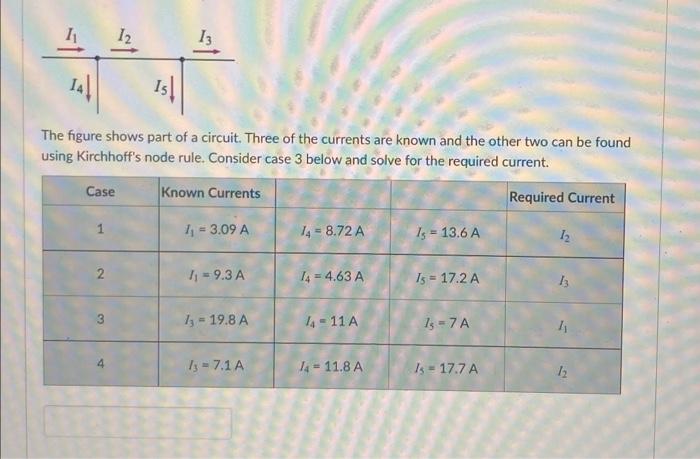 Solved 1₁ 13 Is The figure shows part of a circuit. Three of | Chegg.com