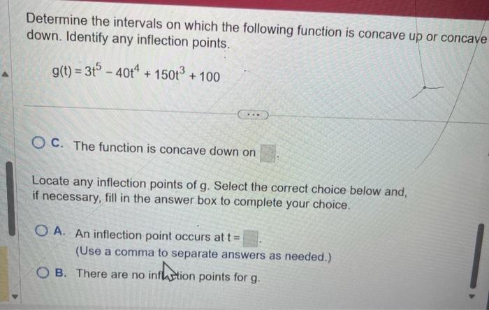 Solved Determine the intervals on which the following | Chegg.com