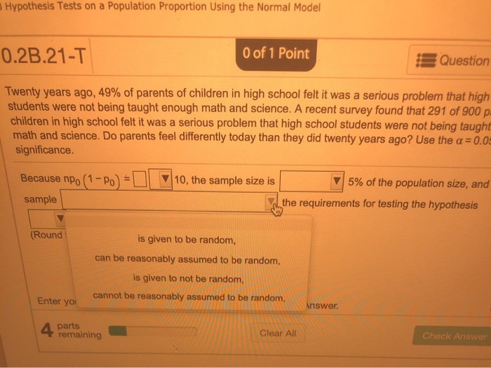 Solved Homework: 10.2B Interactive Assignment 6% (0.45 | Chegg.com