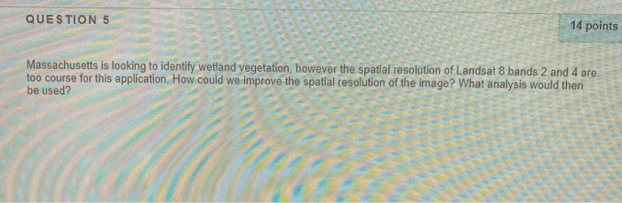 Solved QUESTION 5 14 points Massachusetts is looking to | Chegg.com