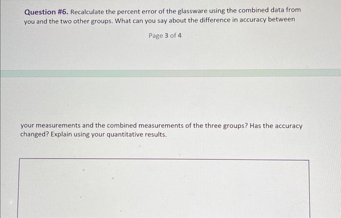 Solved Question 5 Recalculate The Mean Absolute Deviation