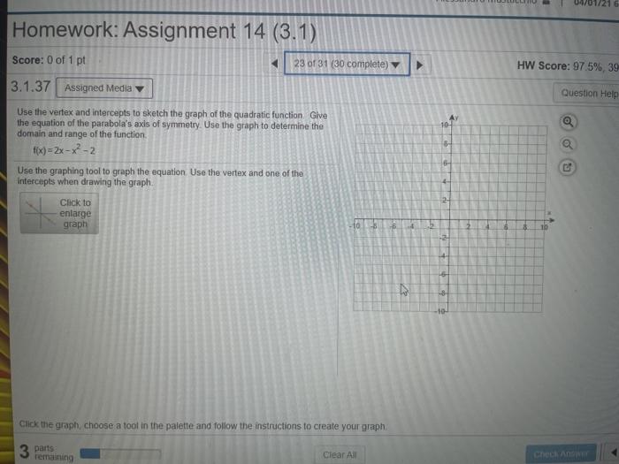 Solved Homework Assignment 14 3 1 Score 0 Of 1 Pt 23 Of