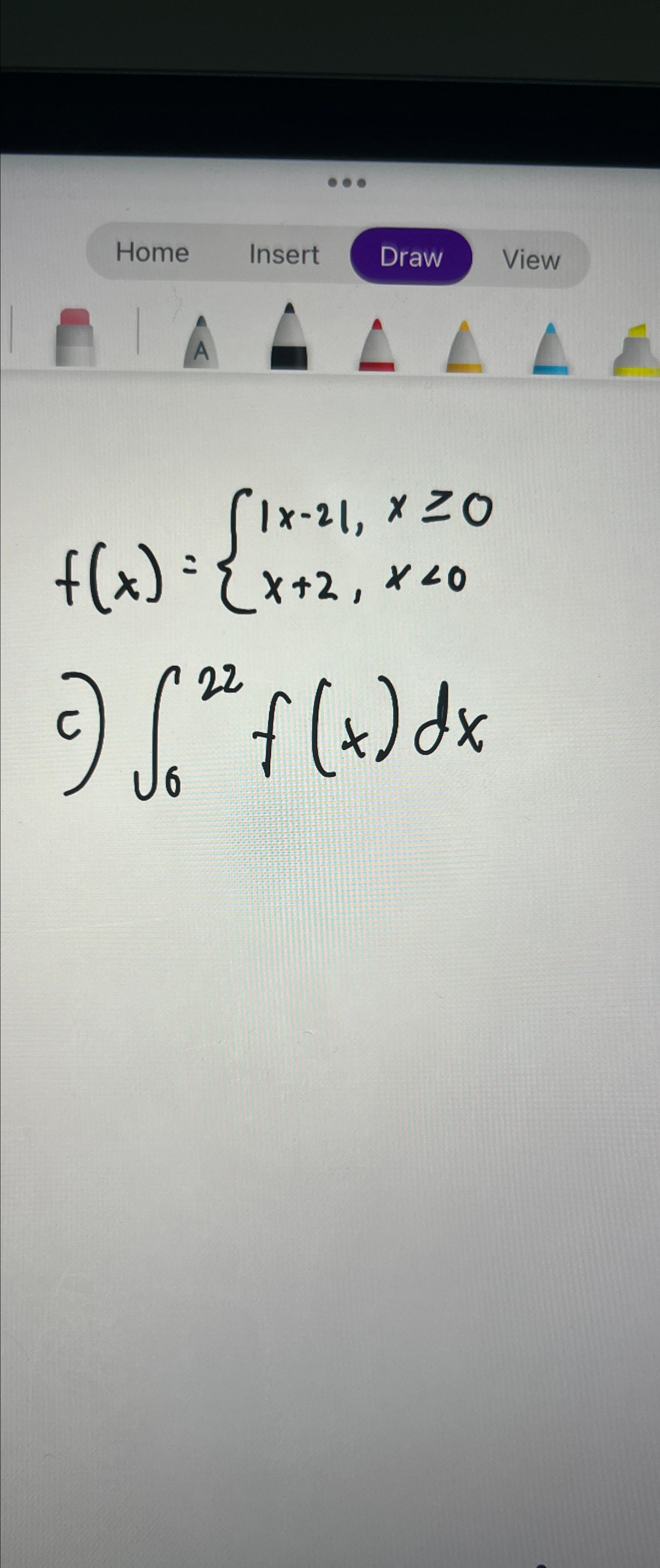 Solved f(x)={|x-2|,x≥0x+2,x