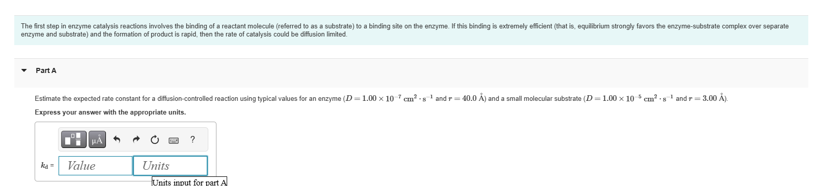 Solved The first step in enzyme catalysis reactions involves | Chegg.com
