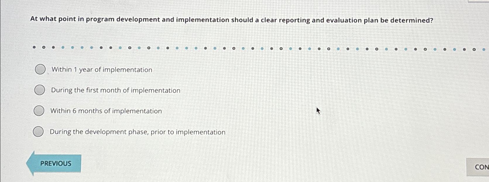 Solved At what point in program development and | Chegg.com