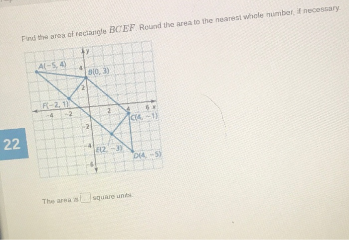 Solved Find the area of the polygon with the given vertices. | Chegg.com