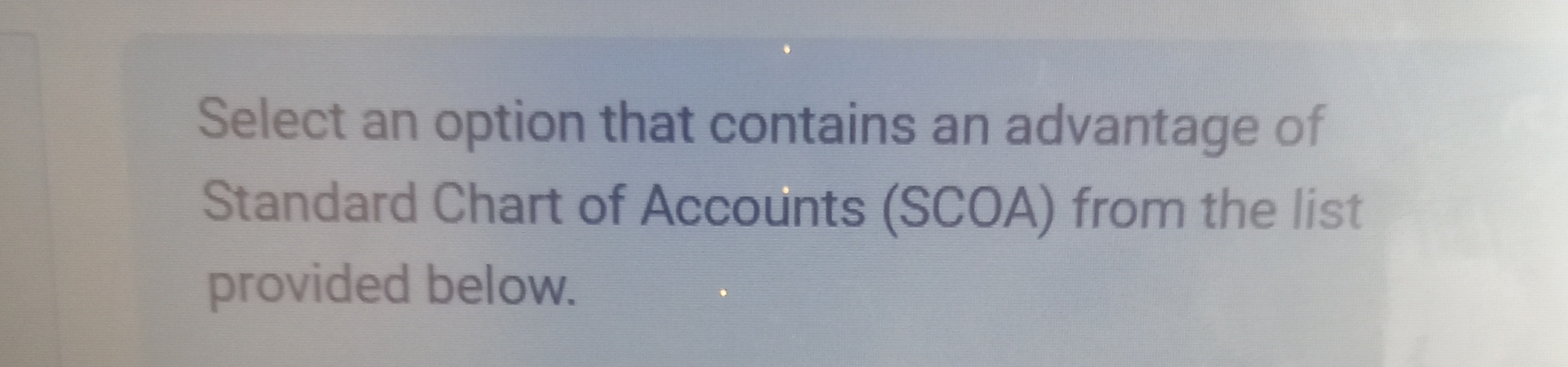 Solved Select an option that contains an advantage of | Chegg.com