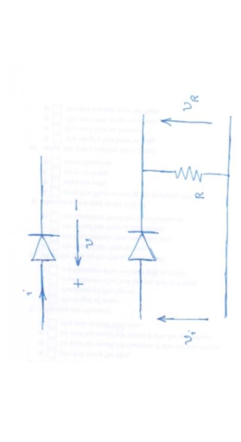 Solved Current-voltage characteristic of a diode given | Chegg.com