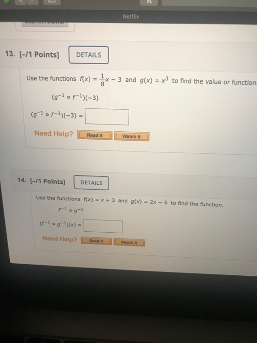 Solved Netflix Consider the following function. F(x) = 3x2 - | Chegg.com