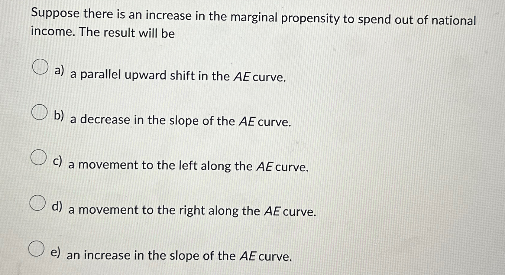 Solved Suppose there is an increase in the marginal | Chegg.com