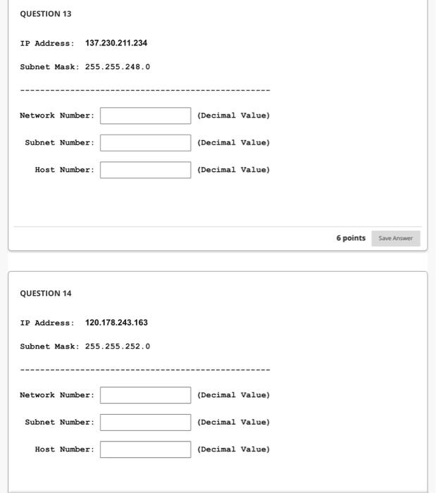 Divide Class B Network 12810 0 0 Into 350 Subnets
