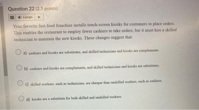 Solved For Elandra, home-brewed coffee is an inferior good, | Chegg.com